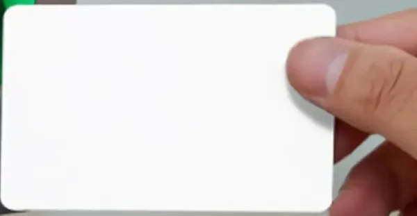 Standard White PVC NFC Smart Business Card